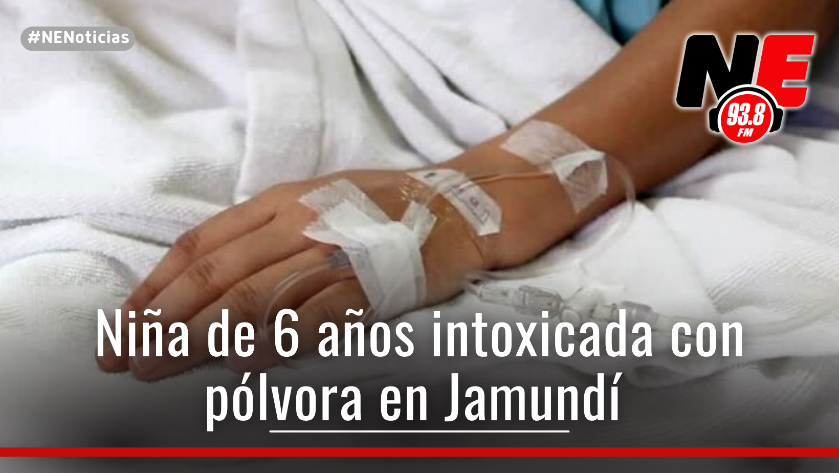 Menor de 6 años intoxicada con pólvora en Jamundí - Valle del Cauca