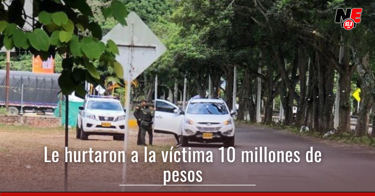 En Garzón se registró nuevo caso de fleteo