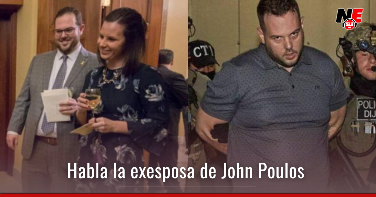 Habla la exesposa de John Poulos ,lo acusa de dejar a su familia sin dinero