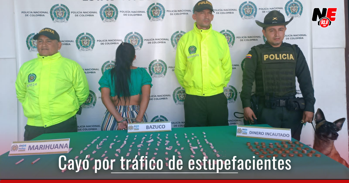 En Garzón capturada alias 'La Pati'