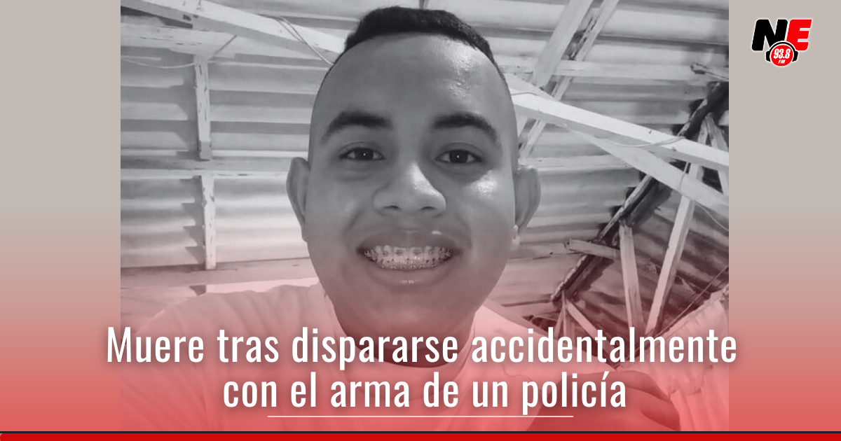 Joven muere tras dispararse, al parecer, accidentalmente luego de ...