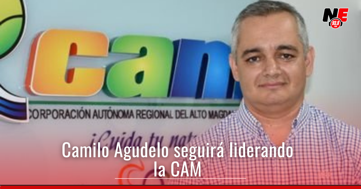 Reeligen a Camilo Agudelo como Director de la CAM