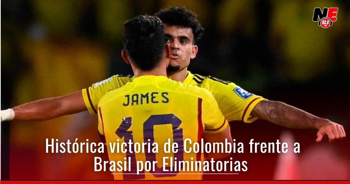 Histórica victoria de Colombia frente a Brasil - Neiva Estéreo