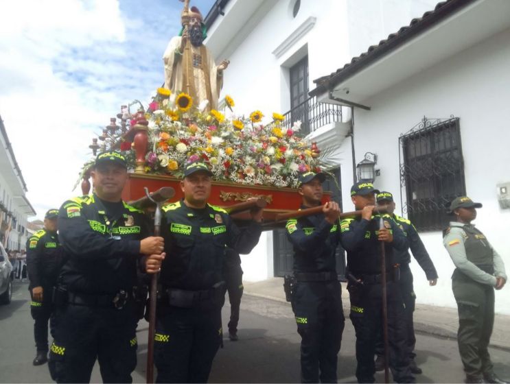 Así se vivió la procesión de la Virgen de Belén en Popayán
