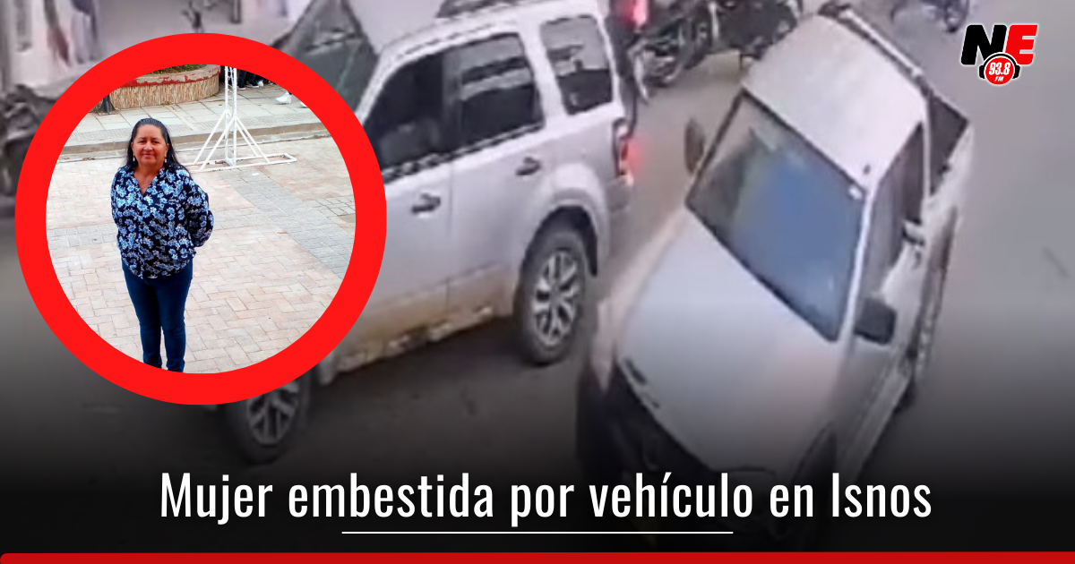 Mujer gravemente herida tras ser embestida por camioneta en Isnos
